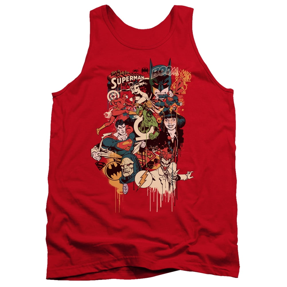 Dc - Dripping Characters - Tank Top - Small - Walmart.com