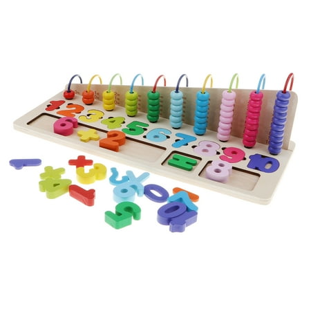 Toddler Wooden Add, Subtract, Multiply and Divide Learn Mathematics Toy ...