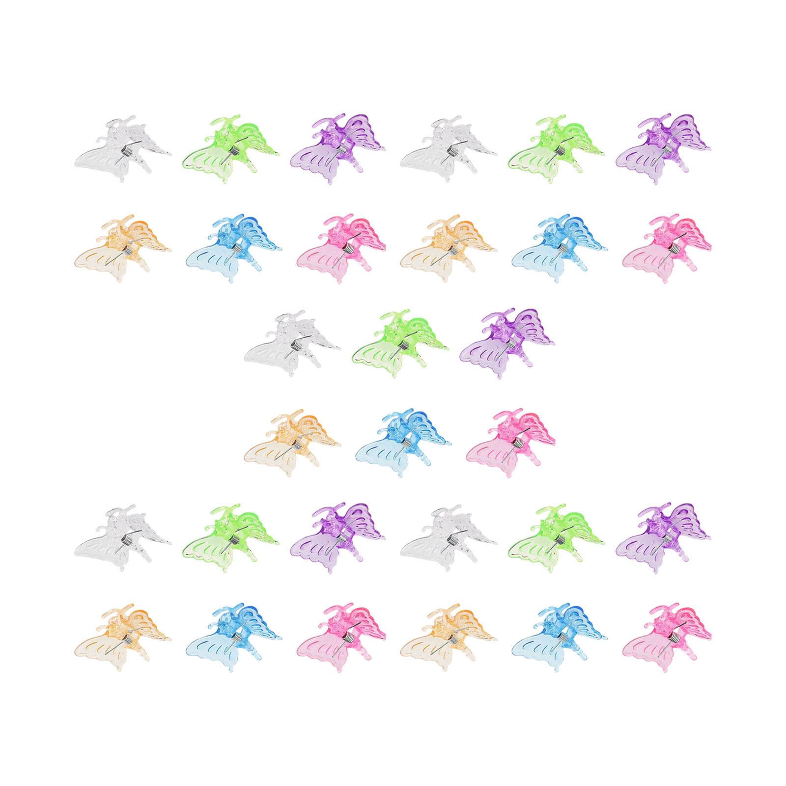 30 Pieces Vine Clips Butterfly Plant Clips for Pepper Farm Climbing ...