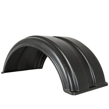 Buyers Products 8590245 24.5 in. Dual Rear Wheels, Poly Fender - Black ...