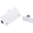 2-inch Slide Latch White Slide Locks for Inside Door Barrel Latch ...
