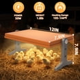 YOKWOK Brooder Heater for Chicks, 50W Chicken Brooder Heating Plate ...