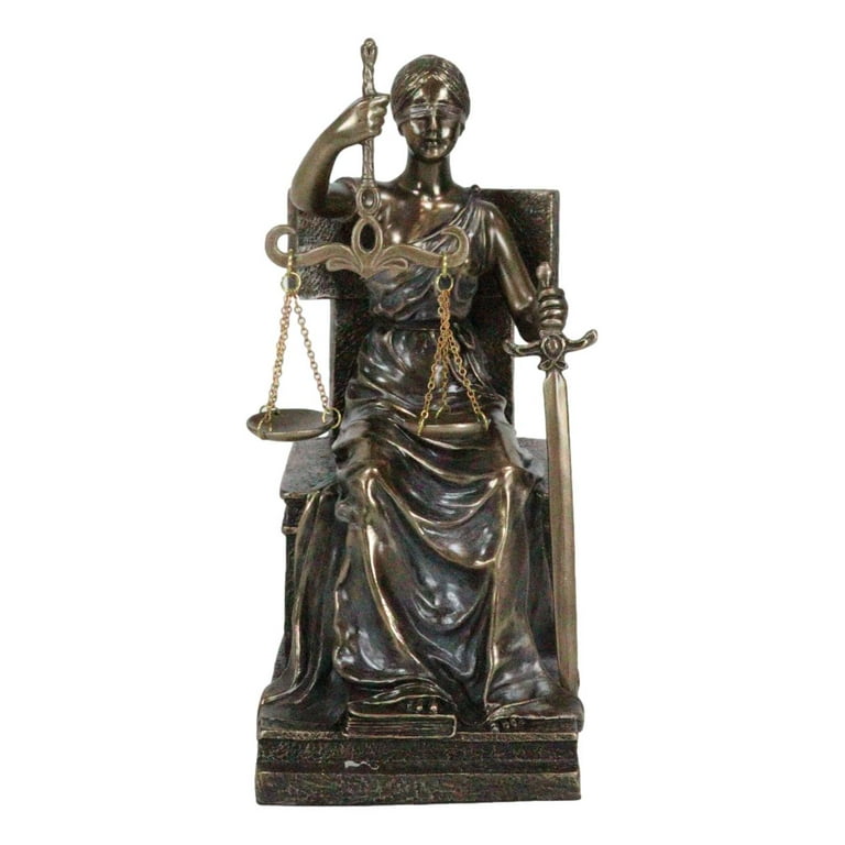 Justice Scales Statue