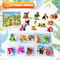 OKKIDY Party Favors for Kids,20 Pack Animal Building Blocks Toys ...