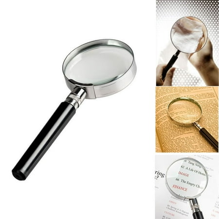 Honganda Handheld Magnifying Glass Magnifiers for Reading Low Vision ...