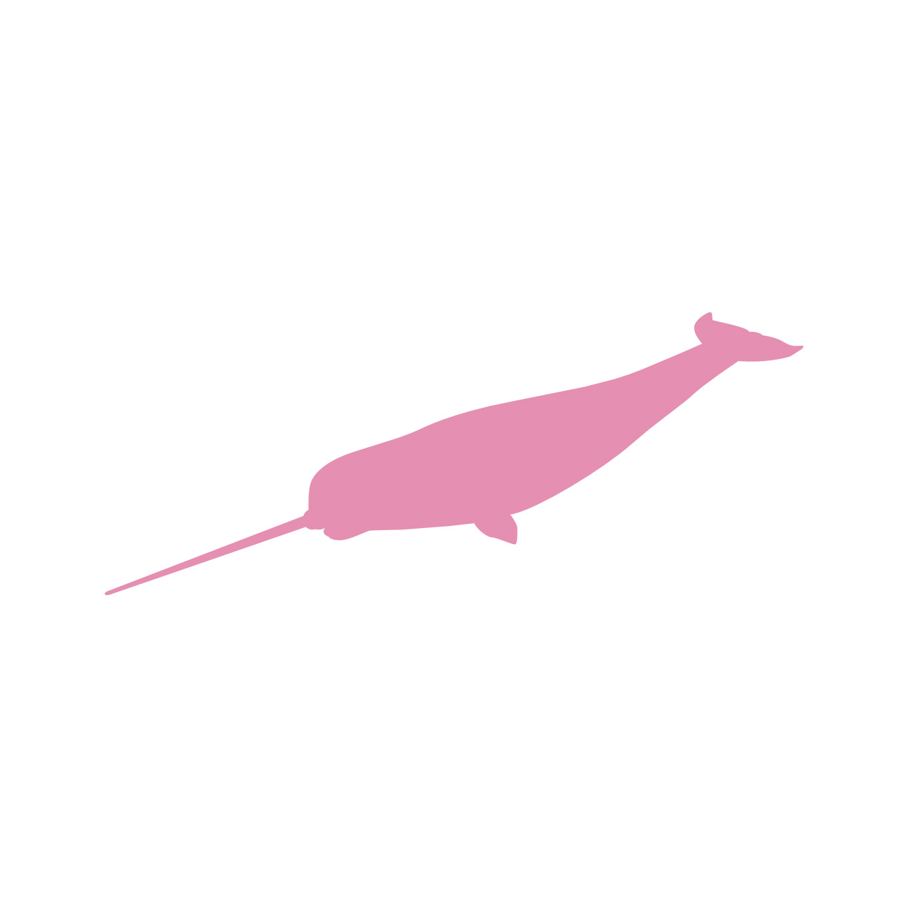 Narwhal Sticker Decal Die Cut - Self Adhesive Vinyl - Weatherproof ...
