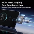 Auto Eject Charging Separator for Type-C, 140W Fast Charging Protector ...
