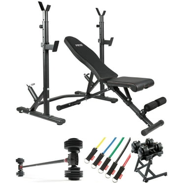 Weider Legacy Adjustable Bench with 14 Positions, 410 Lb. Weight Limit ...