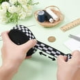1Bag 5 Yards Polyester Elastic Band Wide Webbing Cord Flat with Tartan ...