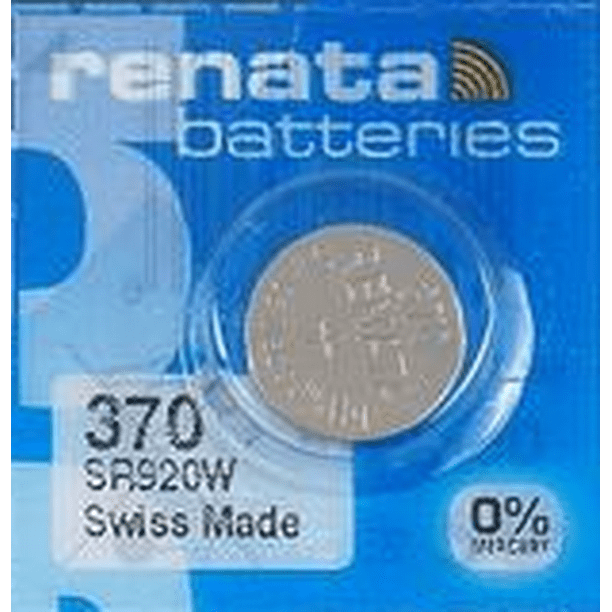 370 Renata Watch Batteries 5Pcs - Walmart.com - Walmart.com