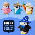 Pudgy Penguins Stuffed Animal Toys: Series 2 Plushie with Wizard Hat ...