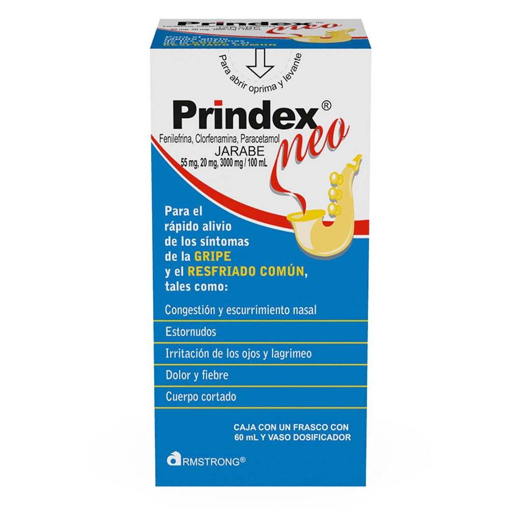 Prindex Neo Jarabe Caja Con Frasco Con 60 mL Prindex LOCION | Walmart ...