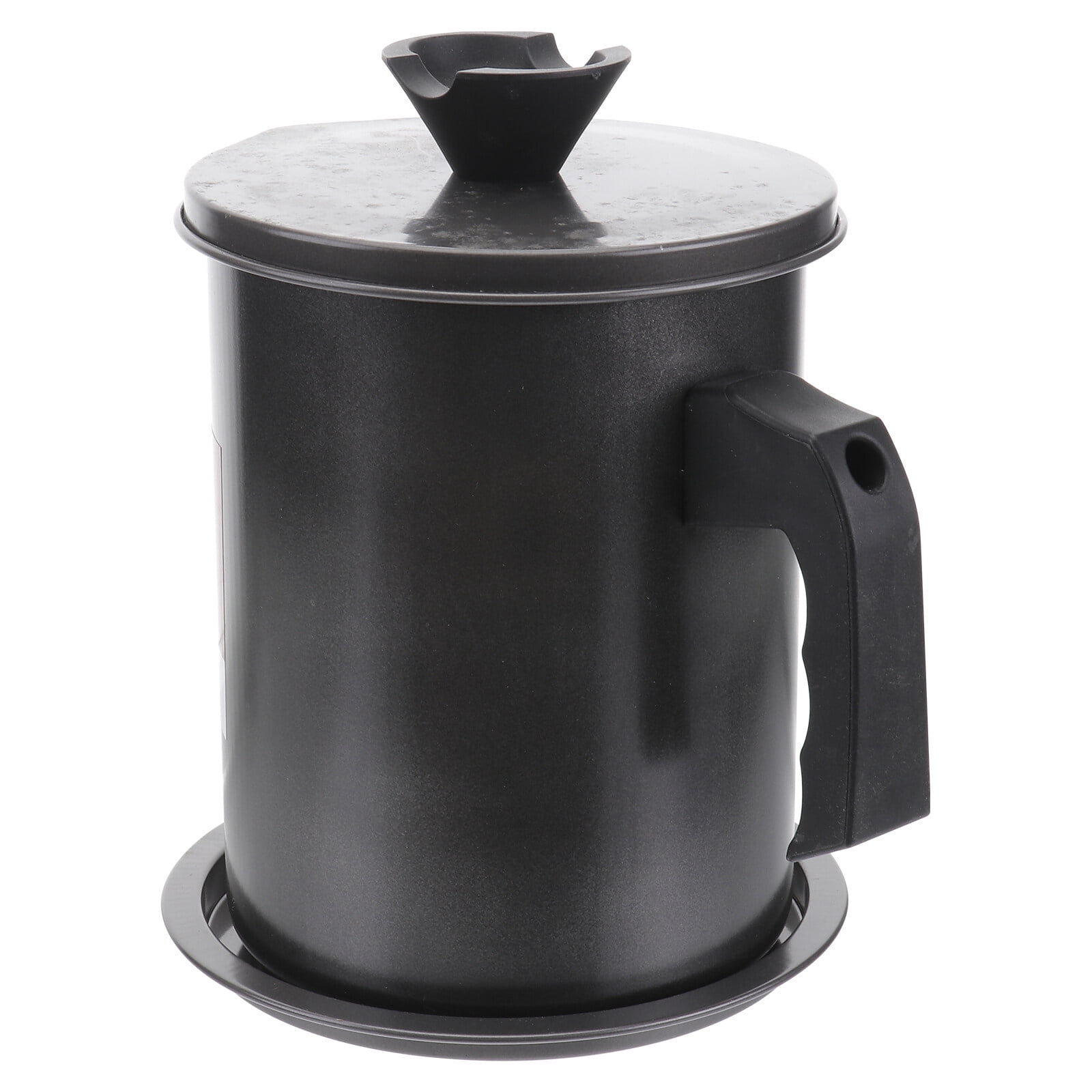 2.0L Stainless Steel Oil Strainer Pot Grease Container Oil Storage Can ...