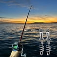 10Pcs/pack Stainless Steel Quick Speeds Swivels Pass Guide Rings Sea ...