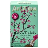 Arizona Zero Sweet Green Tea with Ginseng, Sugar-Free Iced Tea Stix ...