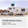 New Magnetic Hitch Wireless Backup Camera for RV, Autos, Boat Trailer ...