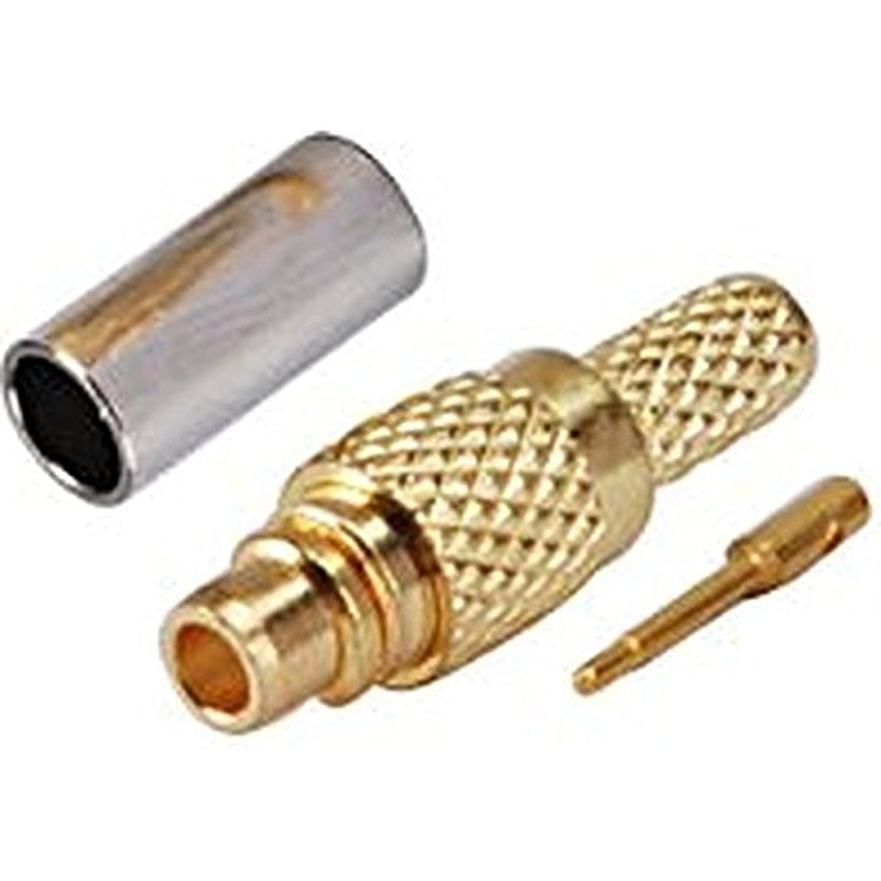 MMCX Plug with Male Center Pin in RF Connector for RG316 RG174 100 ...