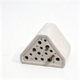 Ceramic Bee House, Solitary Pollinator Nesting Habitat House, Mason Bee ...