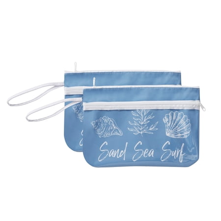 Morgan Home 2-Pack Swimsuit Sack Beach Companion- Holds Items and Keeps ...