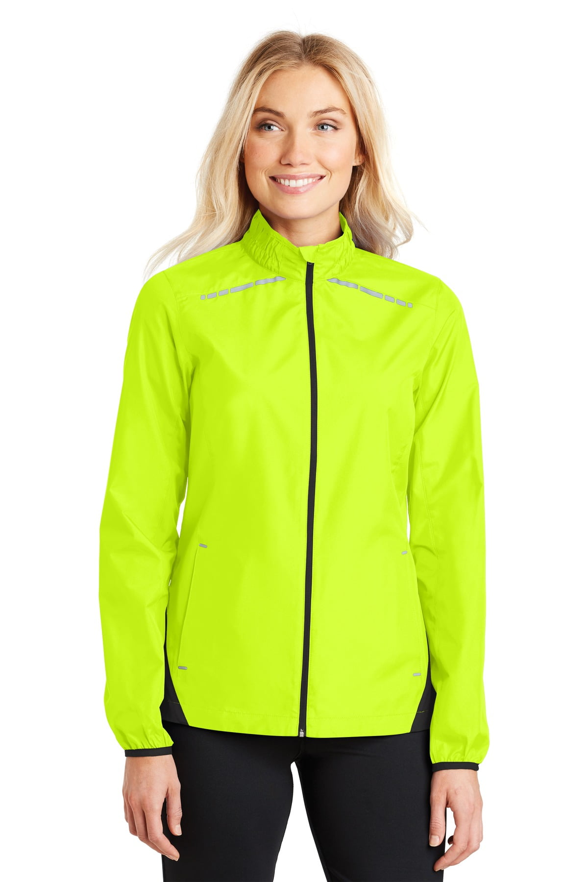 Port Authority Ladies Zephyr Reflective Hit Full Zip Jacket-4XL (Safety ...