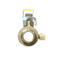 1 Pcs XFITTING Barb Crimp Pex 3/4 Inch Ball Valve With Drain, 24-3-7=1XX - Walmart.com