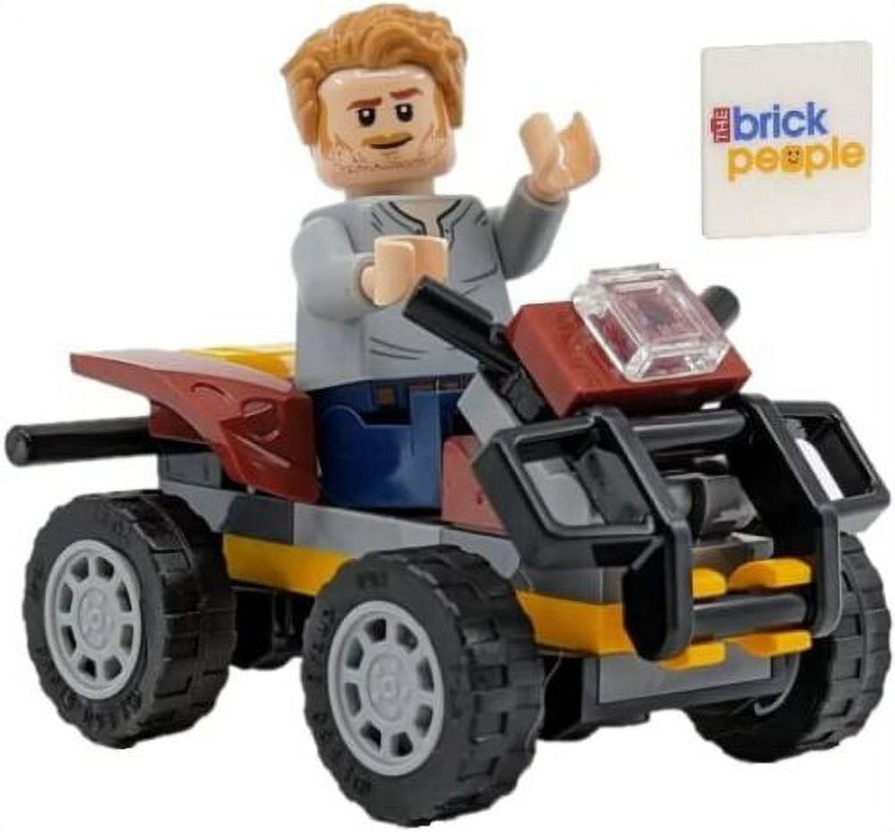 LEGO Jurassic World: Owen Grady Minifigure with Quad ATV - Walmart.com