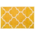 Contemporary Modern Moroccan Trellis Rug 2' x 3' Yellow - Walmart.com