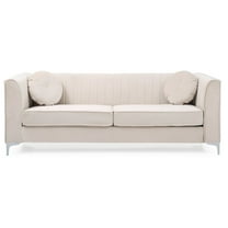 Glory Furniture Delray Sofa in Ivory Color - Walmart.com