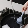 Blaxill Pot Cleaning Brush Long Handle Dish Washing Scrubber | Non ...