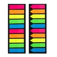 100/120 Counts Colored Adhesive PET Labels Page Marker Text Highlighter ...