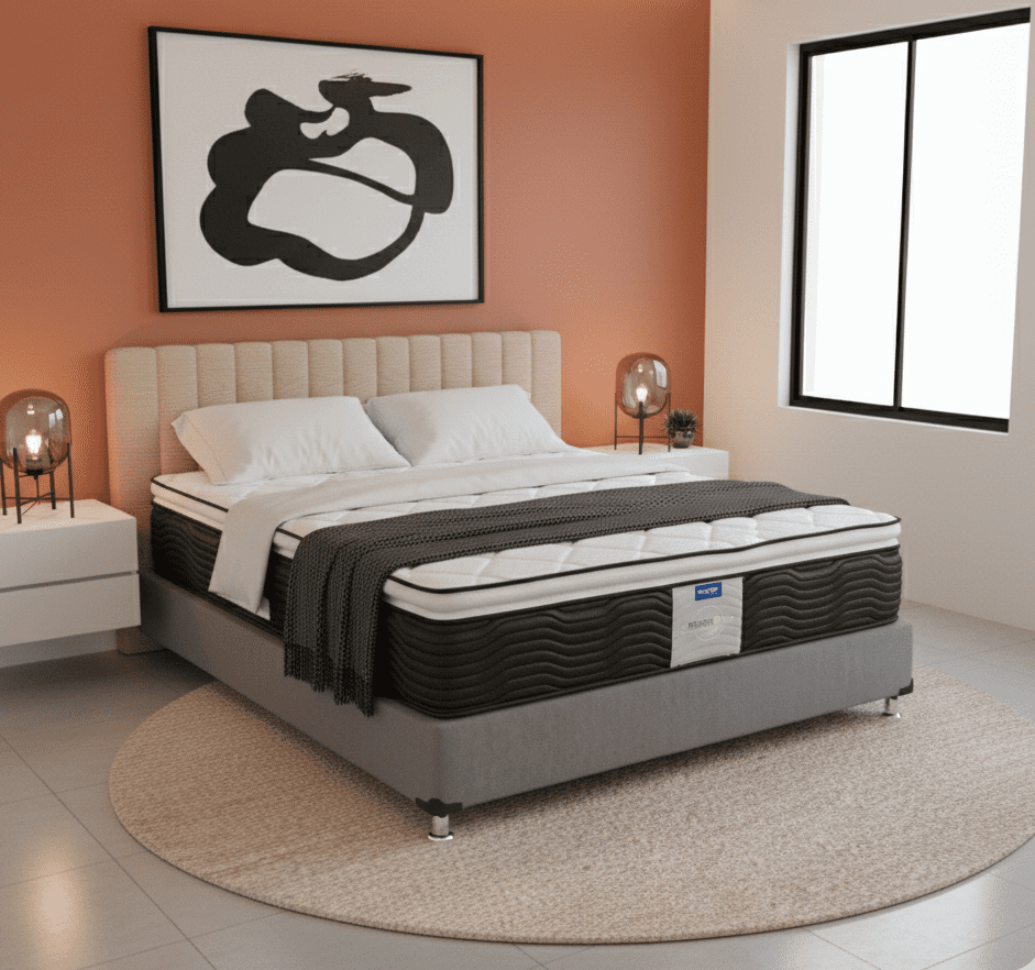 Colchon Queen Size Restonic Ortopedico Moon Care Calm + Box Queen Size ...