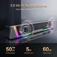 Speakers for Desktop PC, 3.5mm Aux PC Speakers for Desktop with Dynamic ...