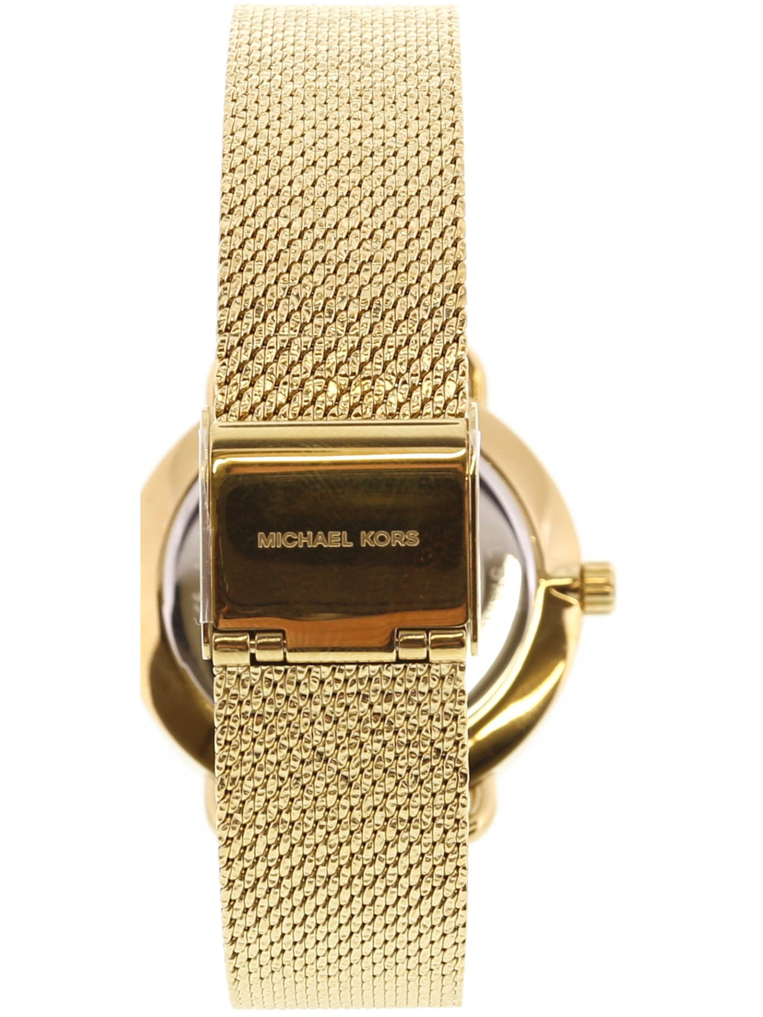 Michael Kors Women's Portia MK3844 Gold Stainless-Steel Swiss Parts ...