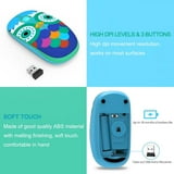Jelly Comb 2.4G Slim Wireless Mouse with Nano Receiver (Owl) - Walmart.com