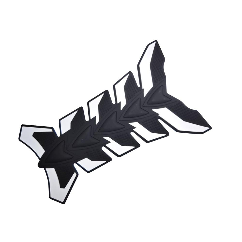 Motorcycle Tank Pad | 3D Fishbone Pattern Motor Bike Stickers Decals ...