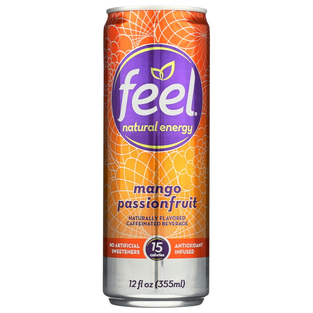Feel Natural Energy Energy Drink Mango Passionfruit, 12 Oz - Walmart ...