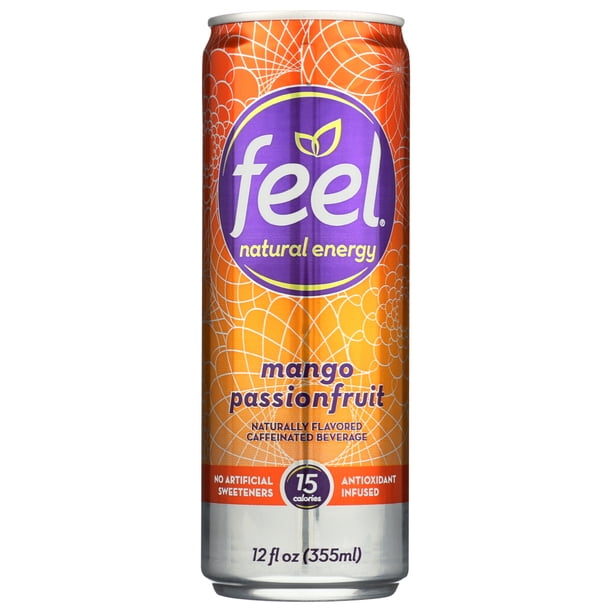 Feel Natural Energy Energy Drink Mango Passionfruit, 12 Oz - Walmart ...