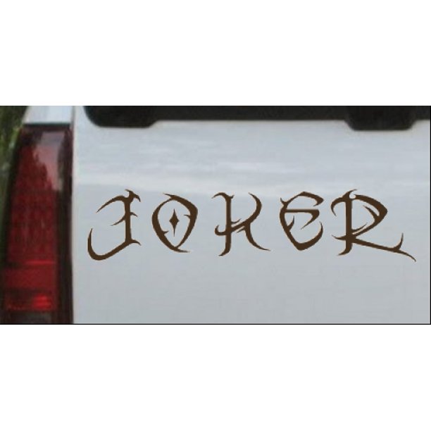 Joker Sticker