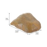 LEXSOMEO Stone Key Hider Fake Stone Key Holder Stone Resin Key Storage ...