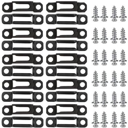 30 Sets Invisible Connector Screw Fasteners U Shaped Connector Bracket ...