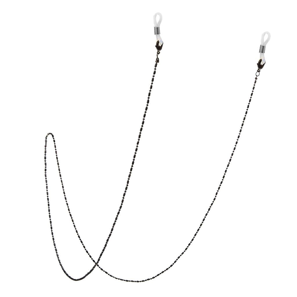 Reading Glasses Protector Spectacles Neck Chain Cord Metal Strap ...