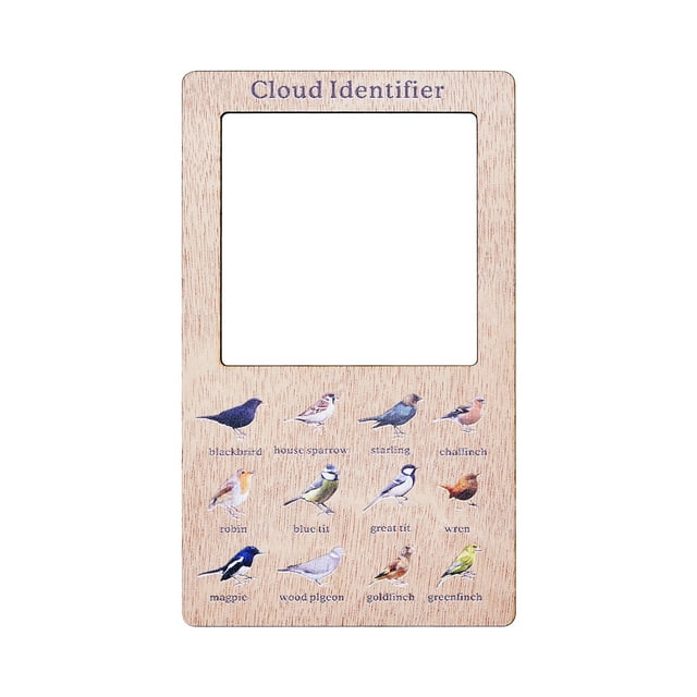Multitrust Nature Guide Finder, Wooden Nature Viewfinder Bird/Sky/Moon ...
