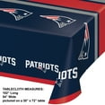 New England Patriots Plastic Tablecloths - 54 x 102 - 3 - Walmart.com