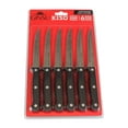 Ginsu Kiso Sharp Serrated Blade Steak Knife Set for Kitchen, Dishwasher Safe Steel - Walmart.com