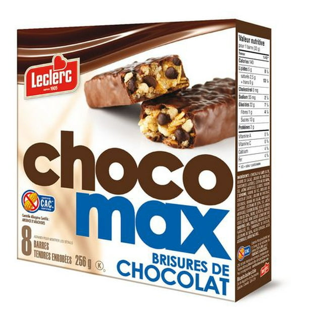 Choco Max Chocomax Chocolate Chips Granola bar - Walmart.ca