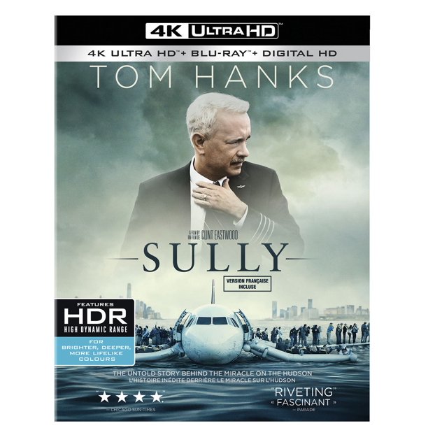 Sully (4K Ultra HD + Blu-ray + Digital HD) (Bilingual) - Walmart.ca