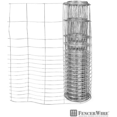 BENTISM Welded Wire Fence Vinyl Coated Chicken Rabbit Mesh 1"x1" 16 ...