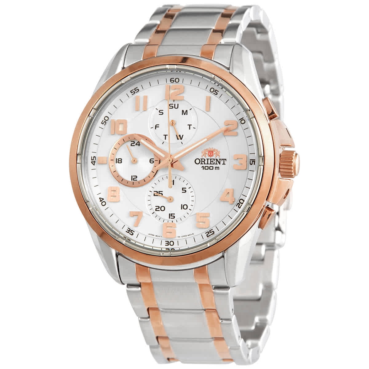 Orient Sports Quartz White Dial Two-tone Men's Watch FUY05001W0 ...