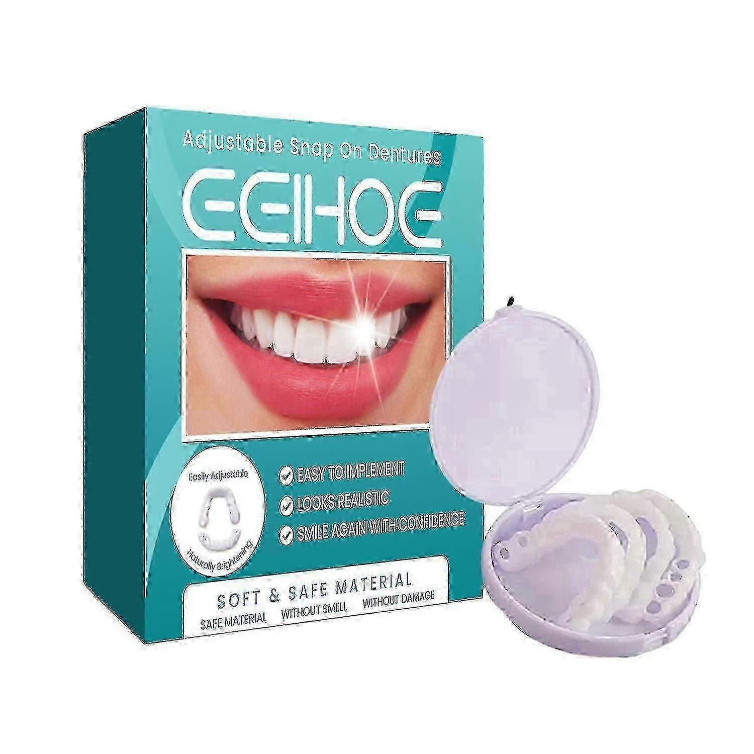 Kit de reparación temporal de prótesis dentales ajustables EELHOE para ...