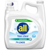 all Oxi Plus Odor Lifter Liquid Laundry Detergent, 36 fl oz, 20 Loads ...